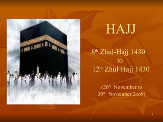 Hajj presentation | PPT