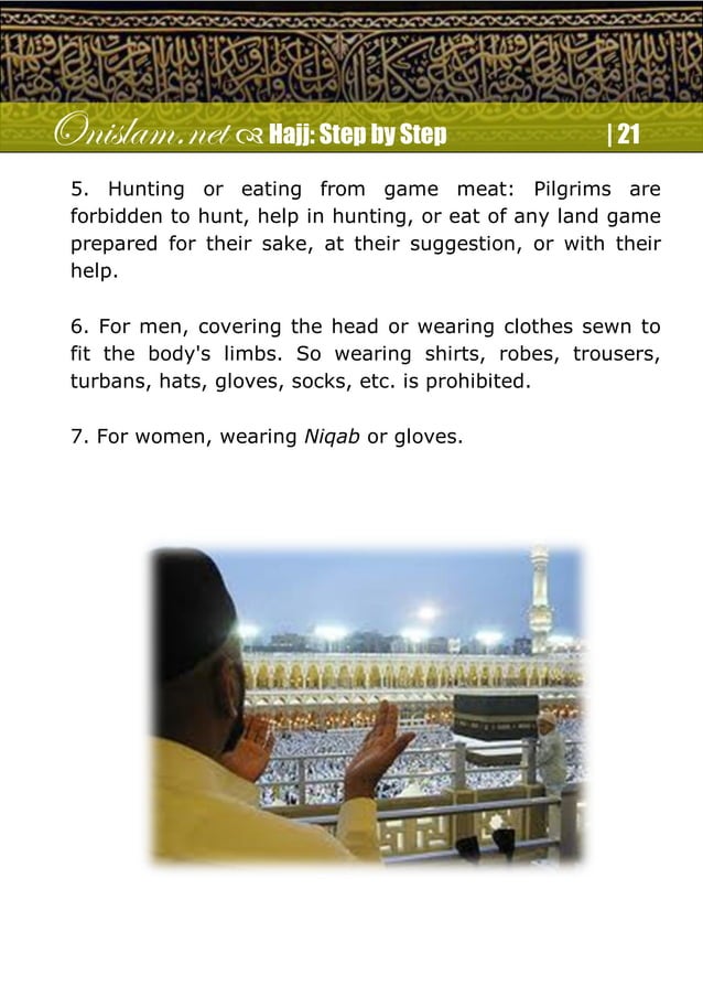 Hajj Step by Step | PDF | Islam | Religion & Spirituality