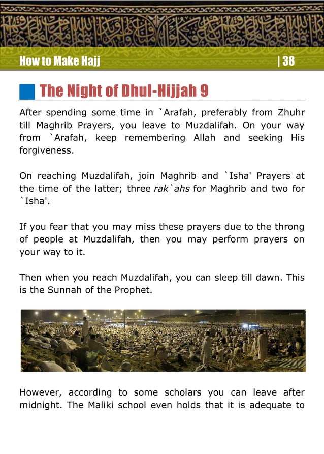 Hajj Step by Step | PDF | Islam | Religion & Spirituality