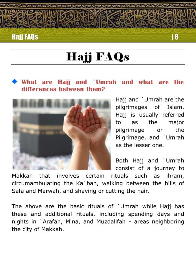 Hajj Step by Step | PDF | Islam | Religion & Spirituality