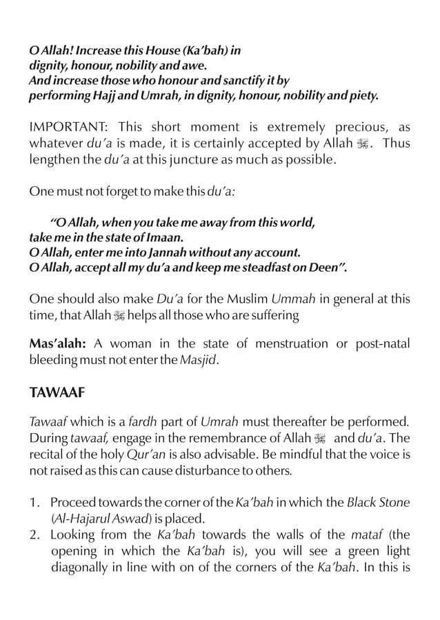 Hajj, Umrah, Ziyarah & Salat o Salam -The Ultimate Journey | PDF