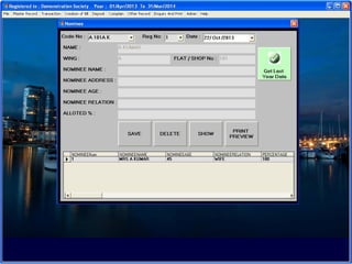 Housing Society Management Desktop Software | PPT