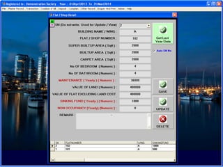 Housing Society Management Desktop Software | PPT