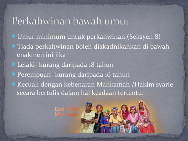 Hak-hak Wanita Dalam Perkahwinan | PPT