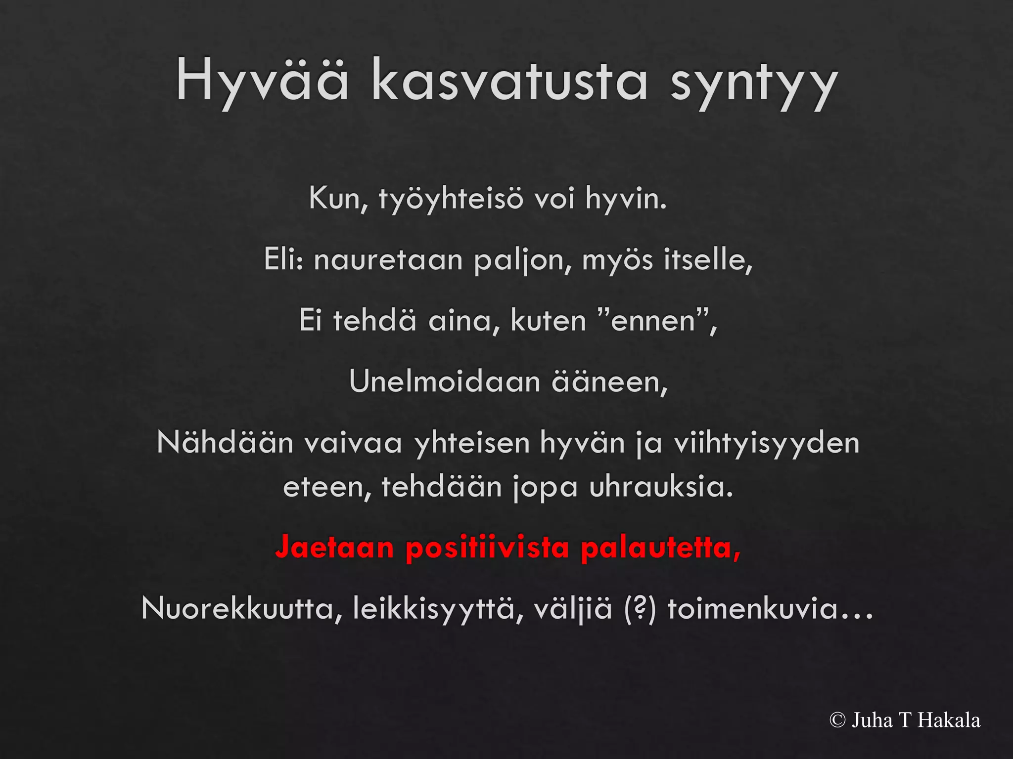 Hakala opettaja ole armollinen itsellesi educa 2020 | PDF