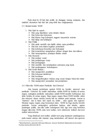 Hak Asasi Manusia | PDF