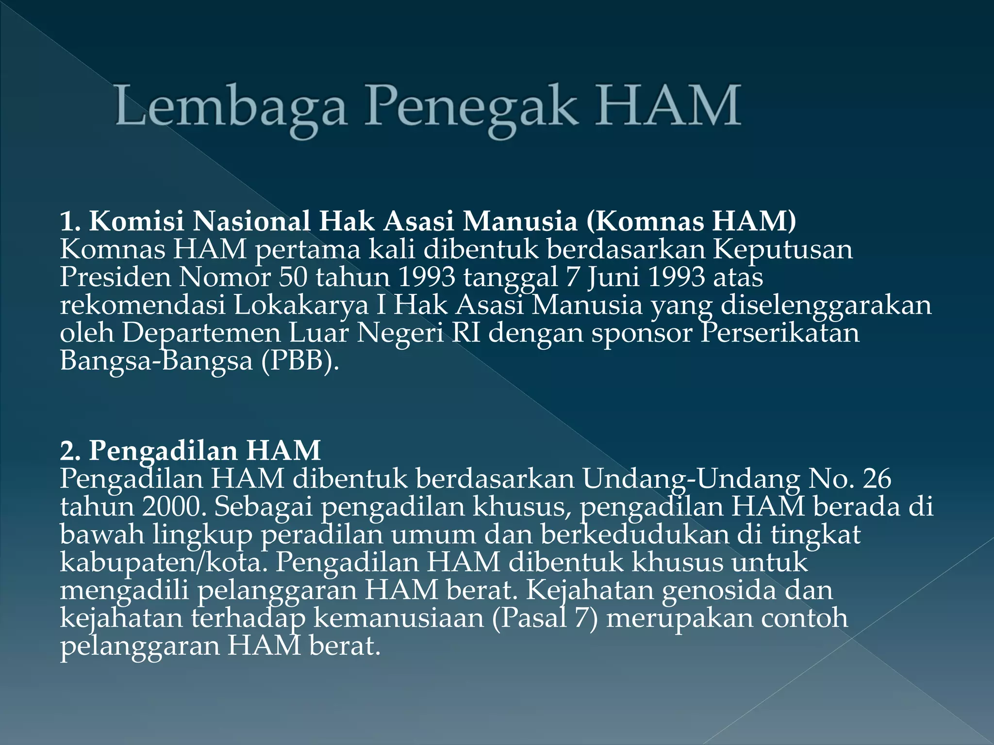 Hak asasi manusia | PPTX