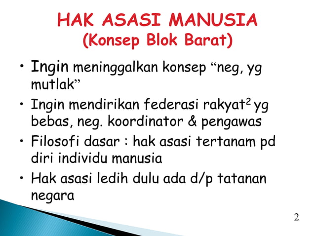 Hak Asasi Manusia | PPT