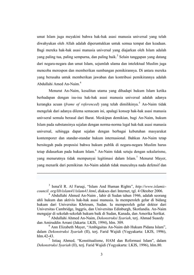 Hak asasi manusia dalam perspektif Al Quran | PDF