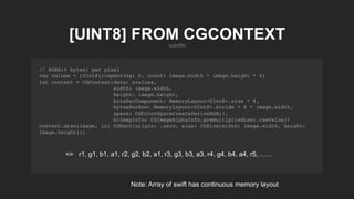 What is image in Swift?/はるふ | PDF | Computer Animation | Computer Software and Applications