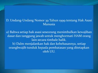 Hak azasi manusia | PPTX