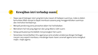 Hak dan kewajiban suami istri | PPTX