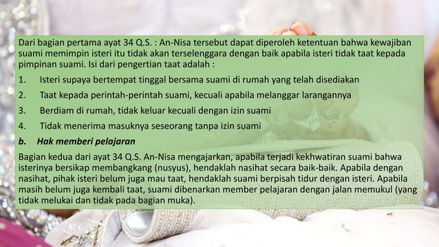 Hak dan kewajiban suami istri | PPTX