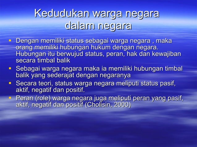 Hak dan kewajiban warga negara | PPT
