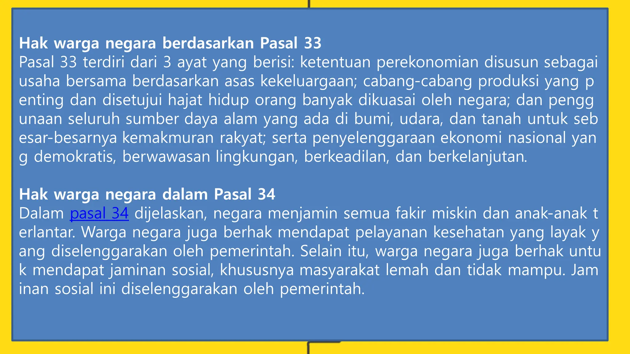 hak dan kewajiban warga negara indonesia | PPT