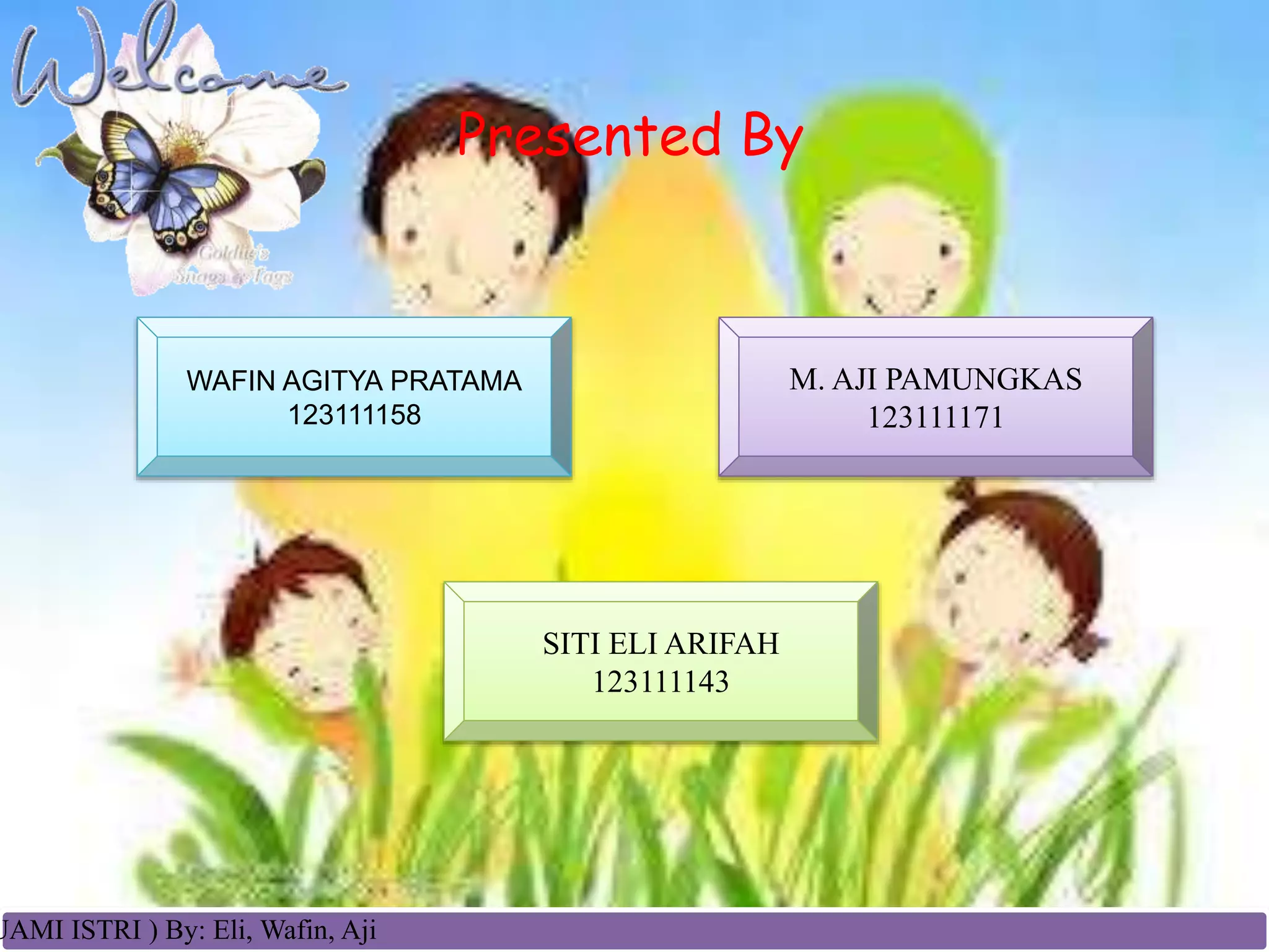 Hak dan kewajiban Suami Istri | PPTX