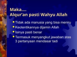 hakekat hidup bagi muslim dalam kehidupan | PPT