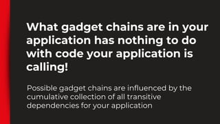 Automated Discovery of Deserialization Gadget Chains | PPT