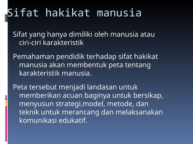 hakikat-manusia MATERI PENGANTAR PENDIDIKAN .ppt