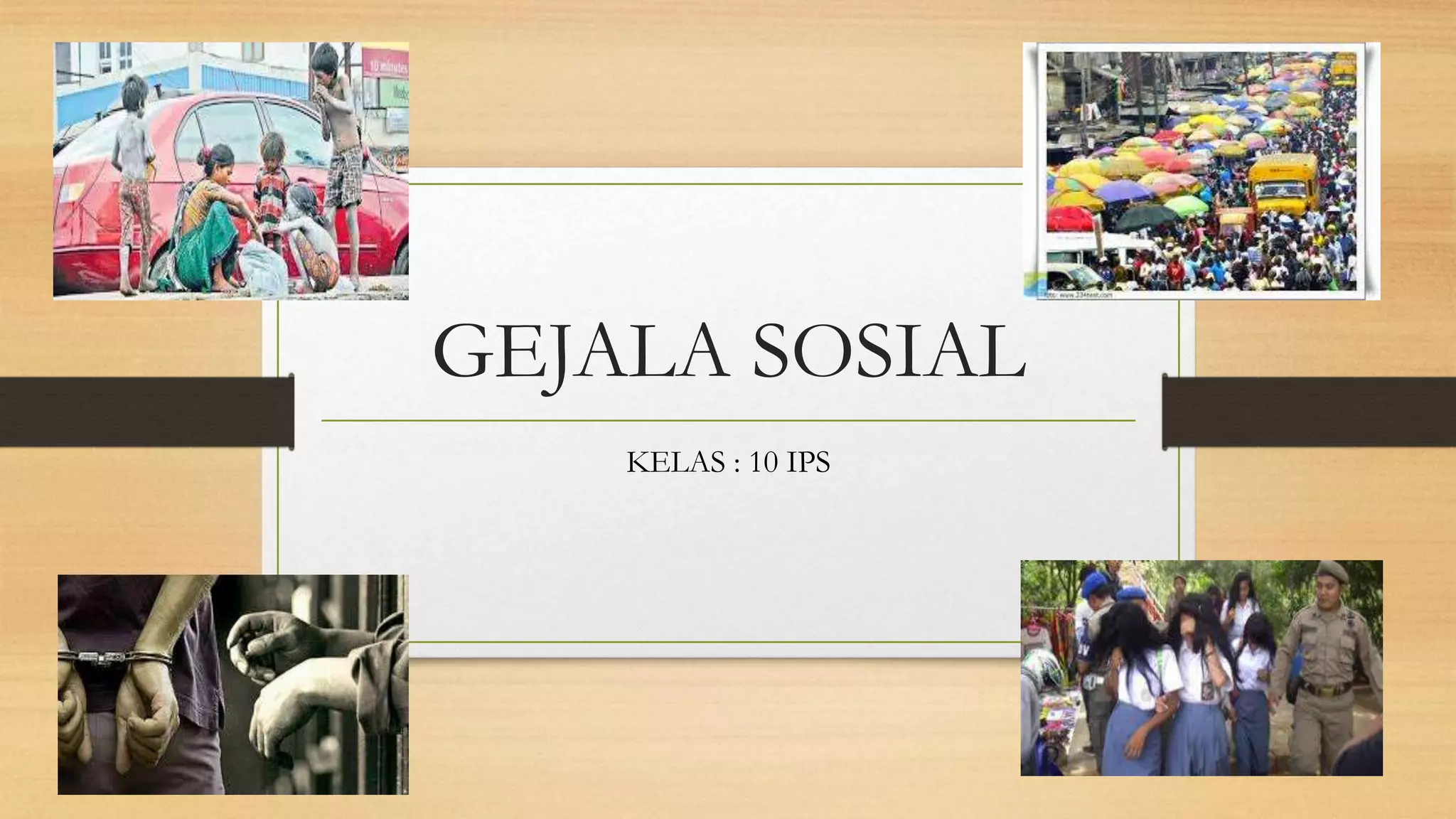 Hakikat gejala sosial | PPT