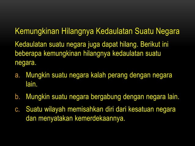 Hakikat kedaulatan rakyat | PPTX