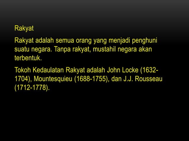 Hakikat kedaulatan rakyat | PPTX