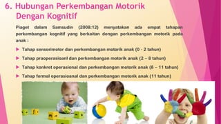 Hakikat perkembangan motorik anak | PPTX