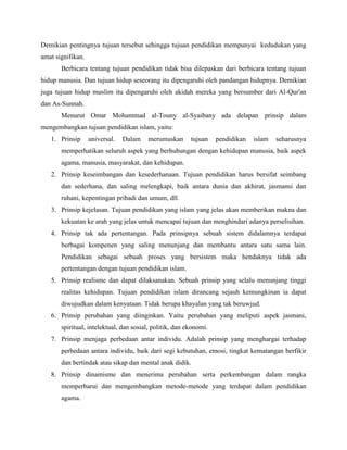 HAKIKAT TUJUAN PENDIDIKAN DALAM ISLAM.docx