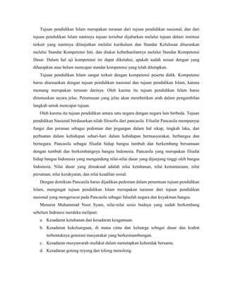 HAKIKAT TUJUAN PENDIDIKAN DALAM ISLAM.docx