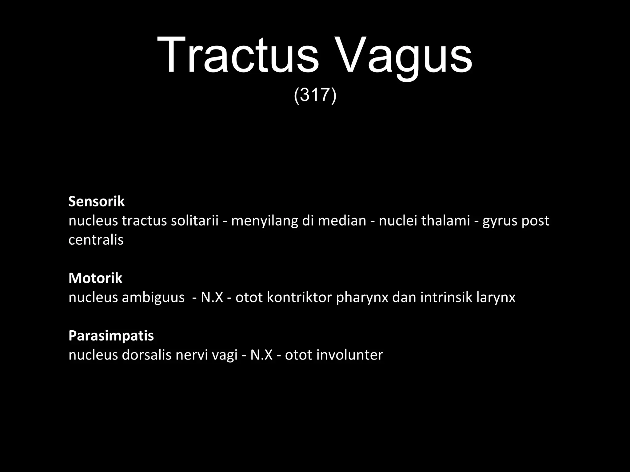 Hakim 7 (sore) Nervus Cranialis | PPTX