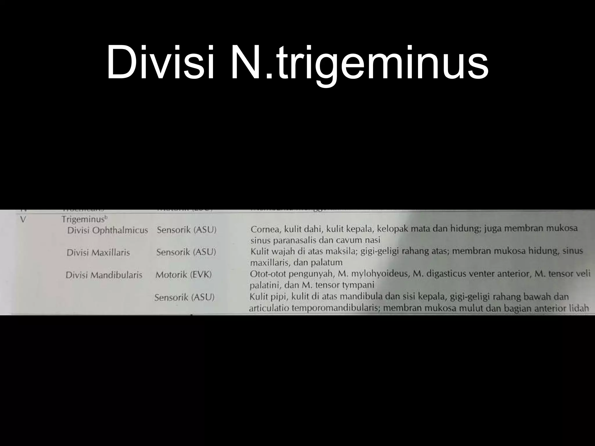 Hakim 7 (sore) Nervus Cranialis | PPTX