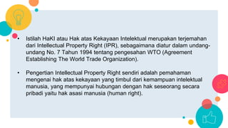 Hak Kekayaan Intelektual dan TRIPs.pptx