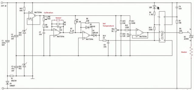 Hakko 936. Gordak 952. diy. analog soldering station. schematic | PDF