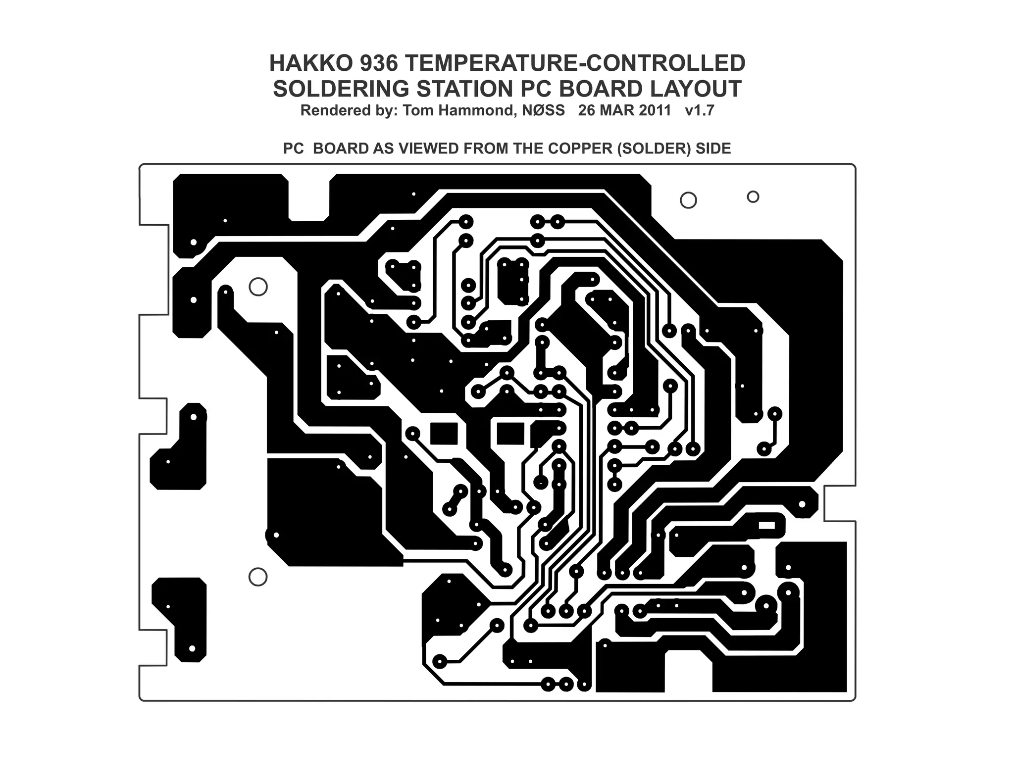 Hakko 936 schem-pcb_&_mod_v1r7 | PDF