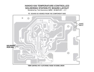 Hakko 936 schematic | PDF