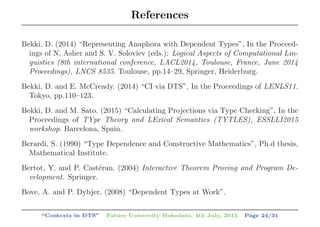 Dependent Types in Natural Language Semantics | PDF