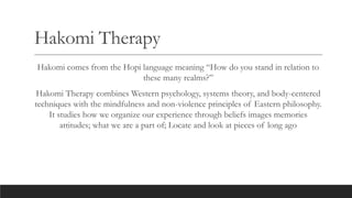 Hakomi Therapy | PPTX