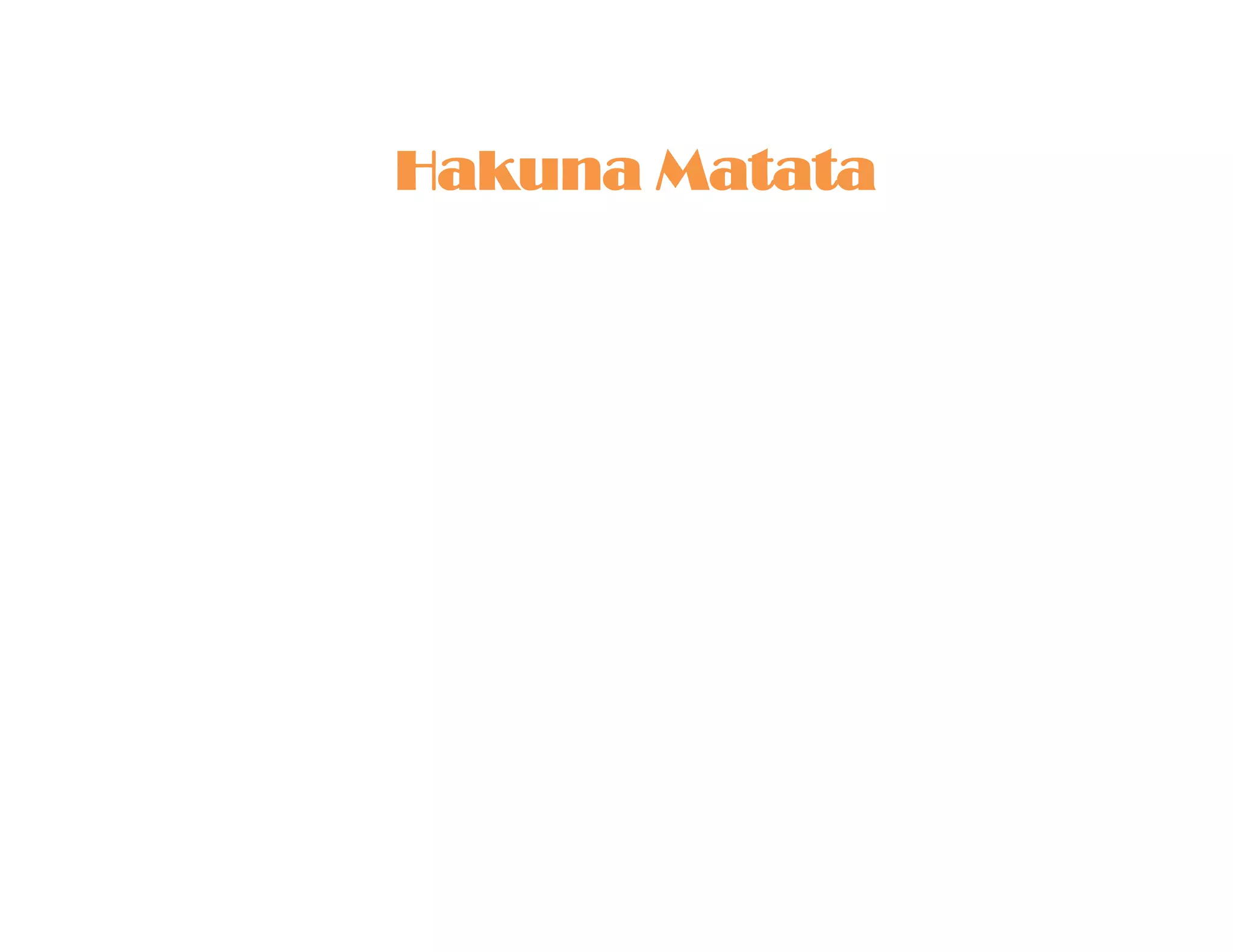 Hakunamatata | DOCX