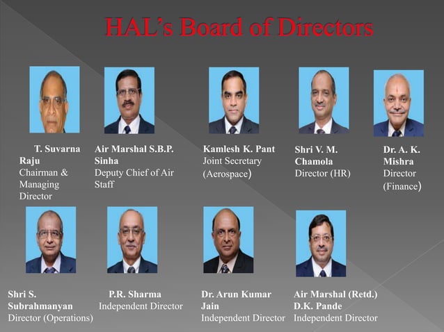 HAL company presentation