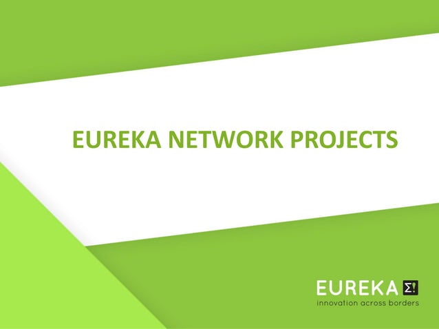 Eureka and Eurostars - innovation across border Svatopluk Halada ...