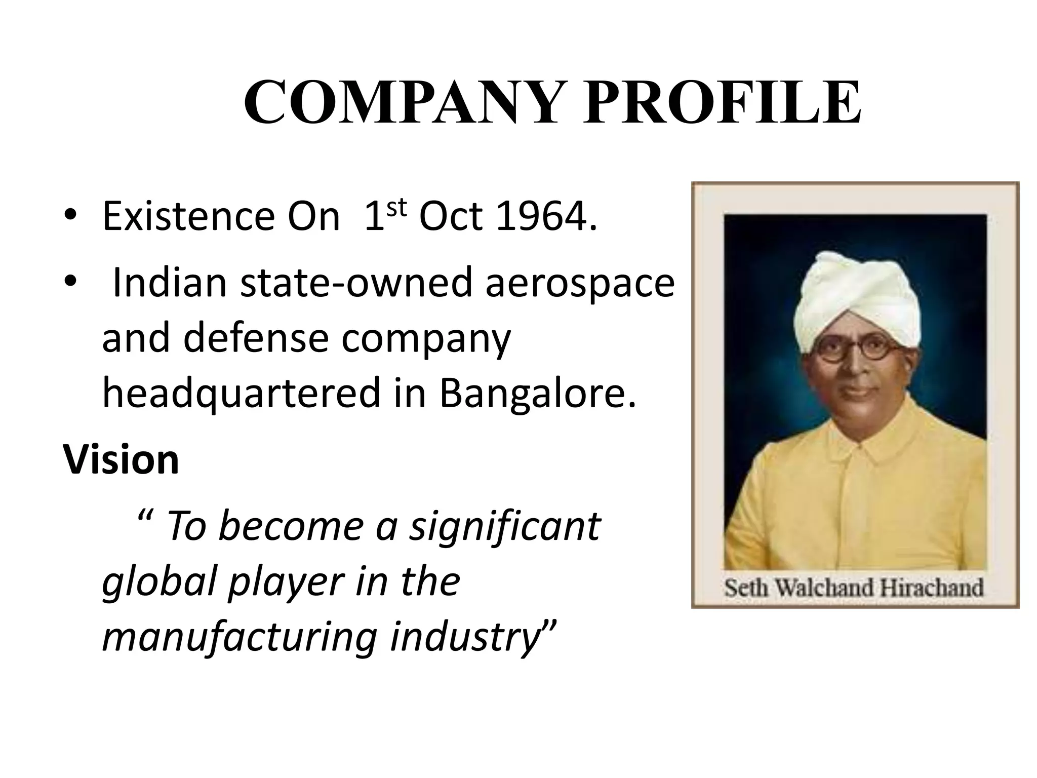 HAL Aircraft Division Bangalore | PPTX