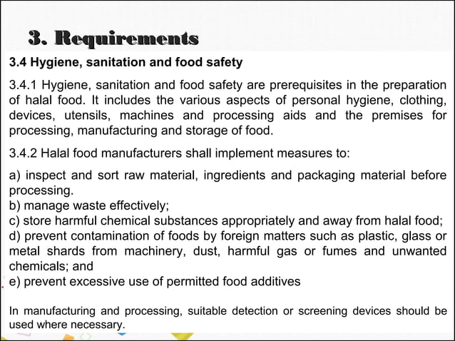 Halal Management System | PPT | Islam | Religion & Spirituality