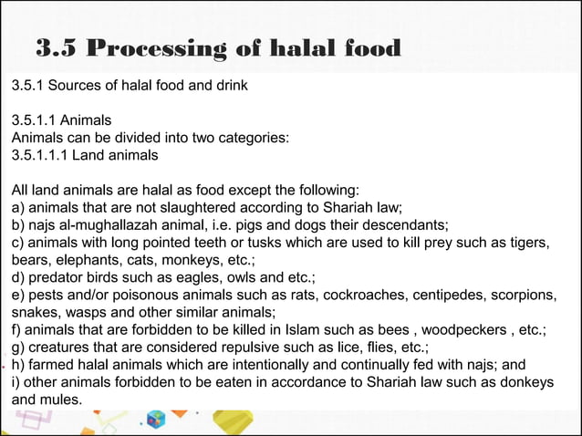 Halal Management System | PPT | Islam | Religion & Spirituality