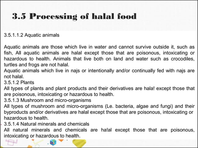 Halal Management System | PPT | Islam | Religion & Spirituality