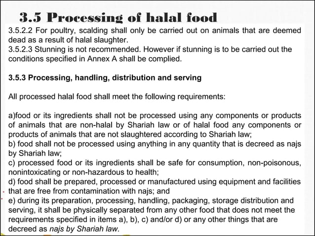 Halal Management System | PPT | Islam | Religion & Spirituality