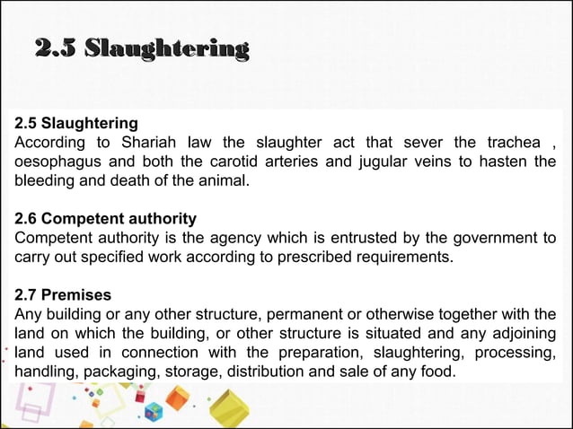 Halal Management System | PPT | Islam | Religion & Spirituality