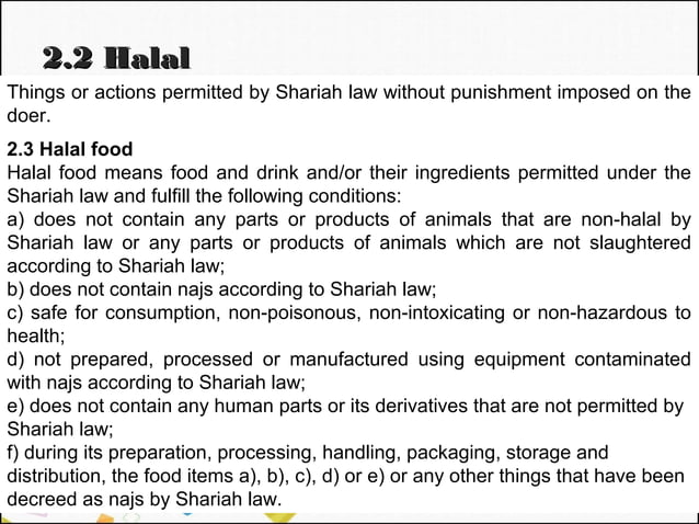 Halal Management System | PPT