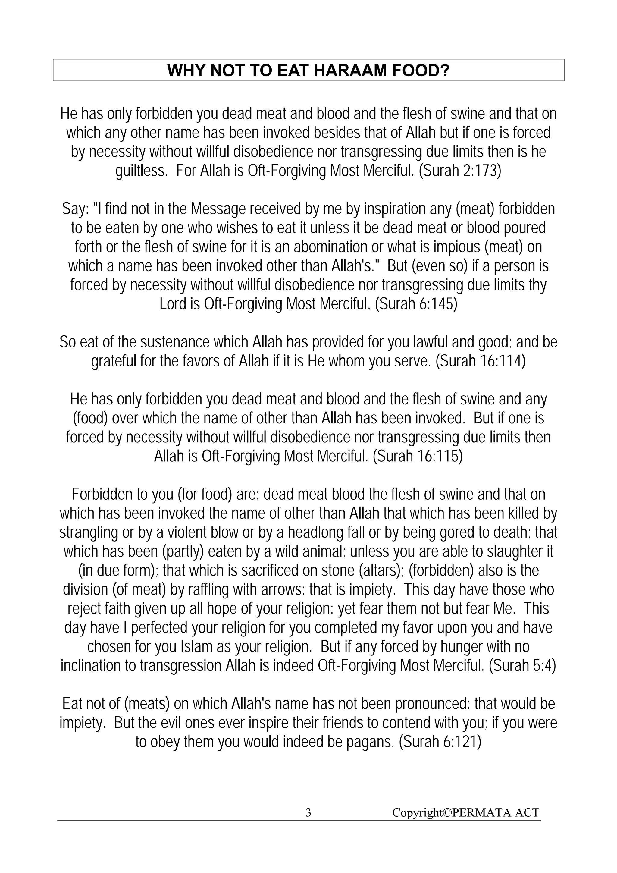 Halal e-halal guide | PDF