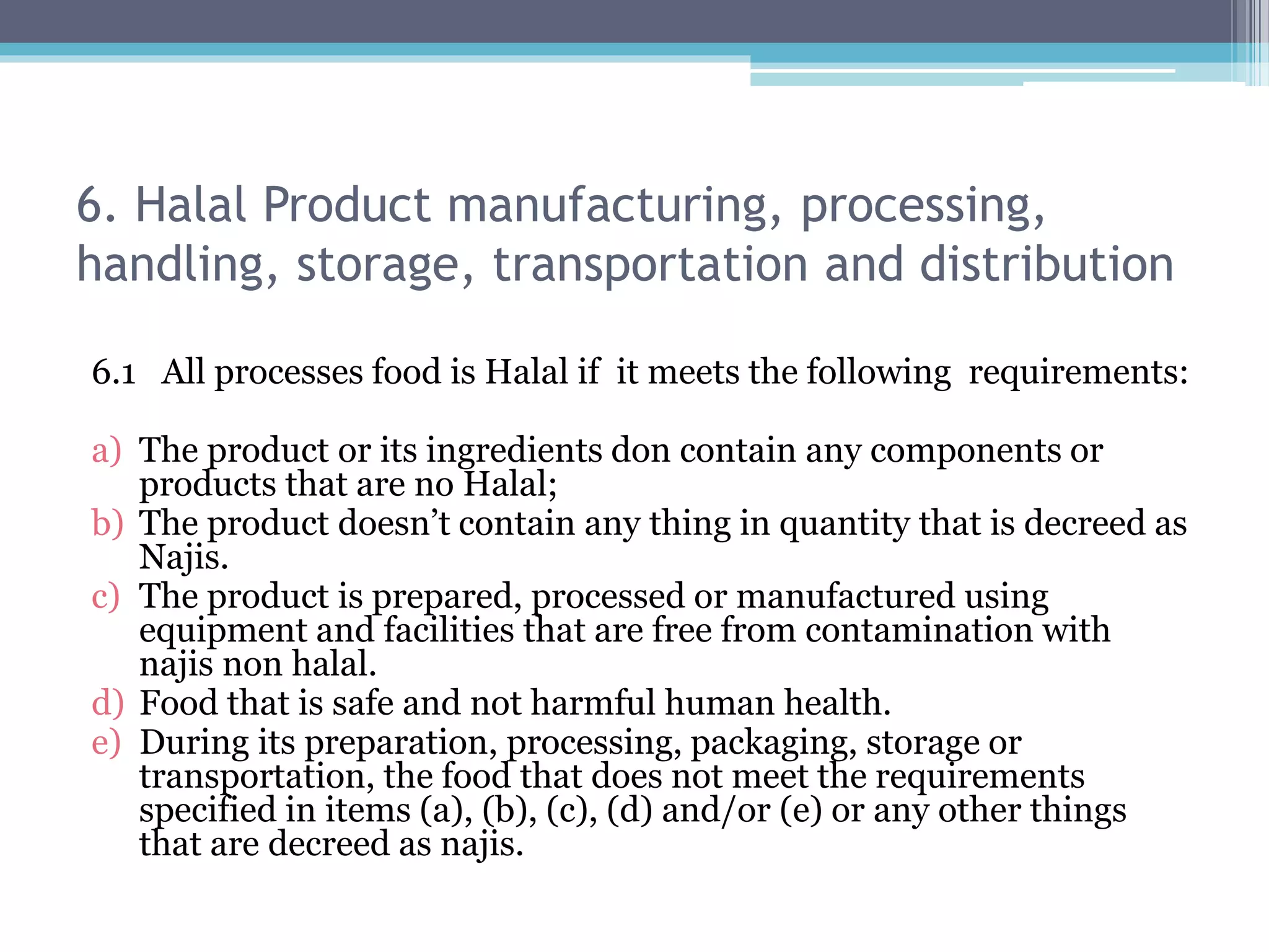 Halal Food Safety Management System - Internal Auditor Training | PPTX