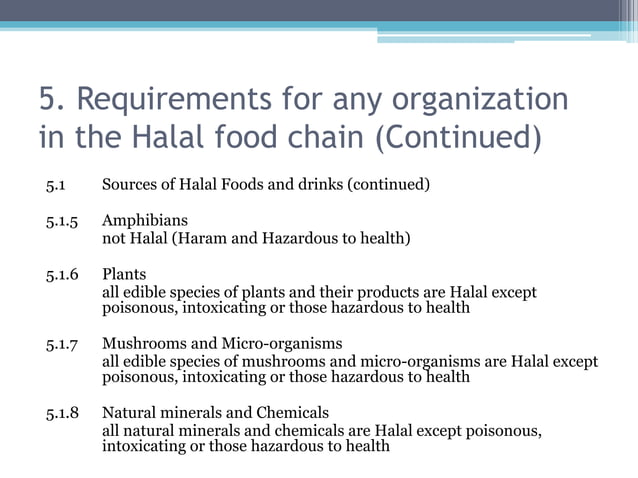 Halal Food Safety Management System - Internal Auditor Training | PPTX
